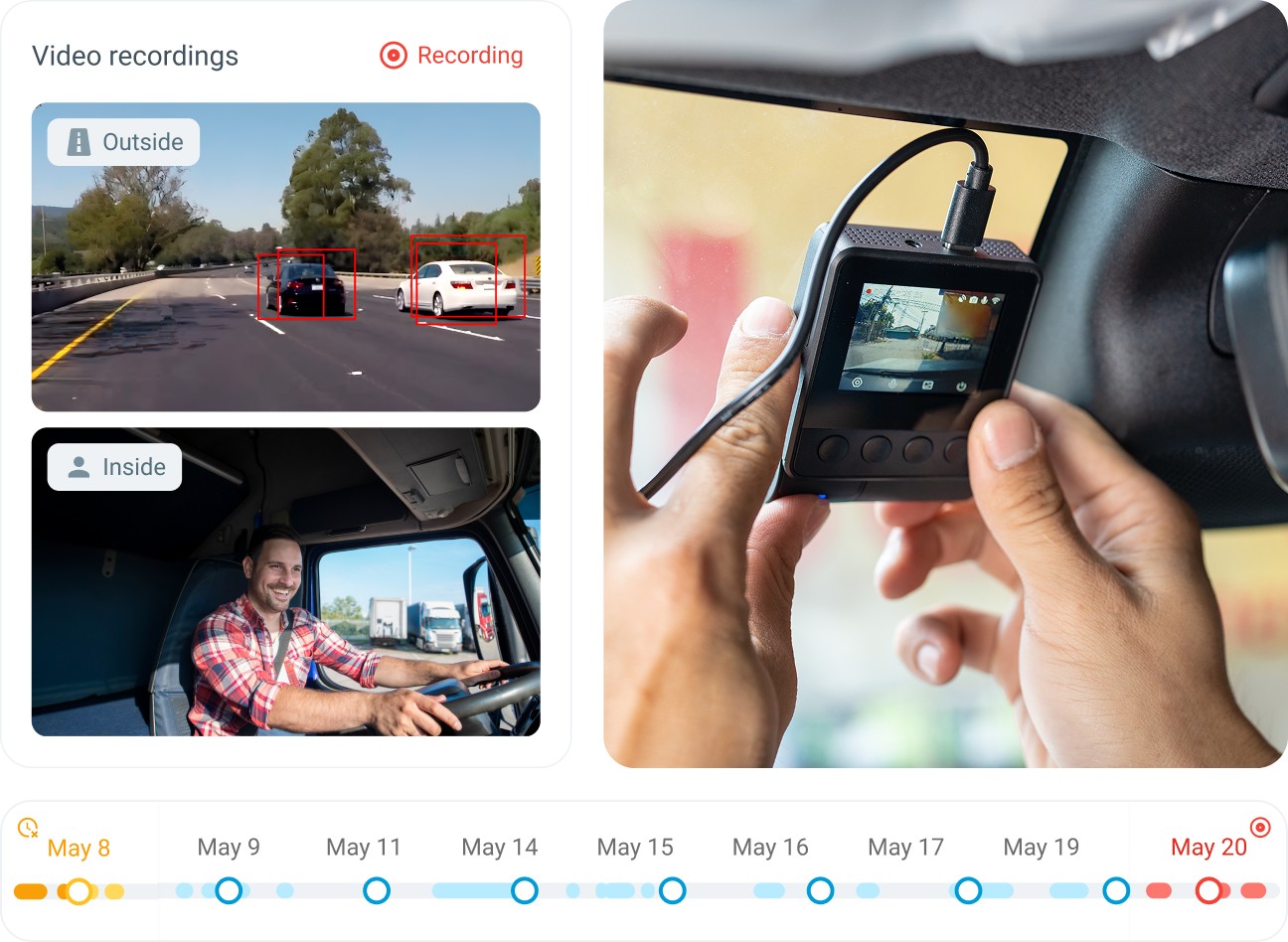Dash Cams for Trucks| Fleet Chaser